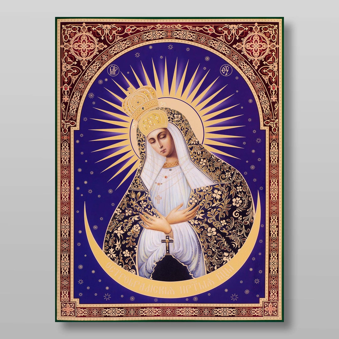 Ostra Brama Icon Print, Mother of God Art (digital Download) - Etsy