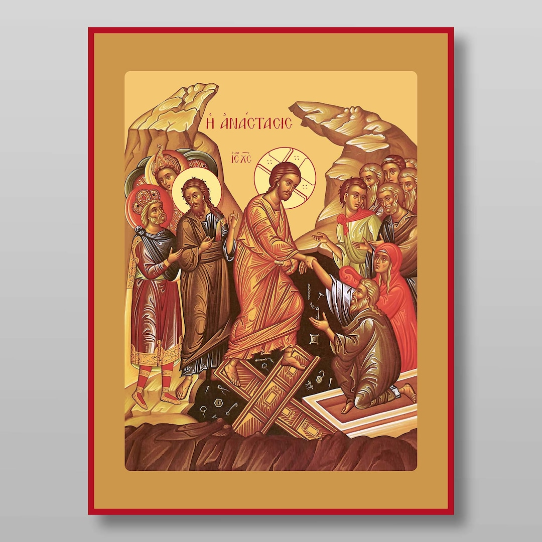 Resurrection of Christ. Harrowing of Hades Download Digital File for ...