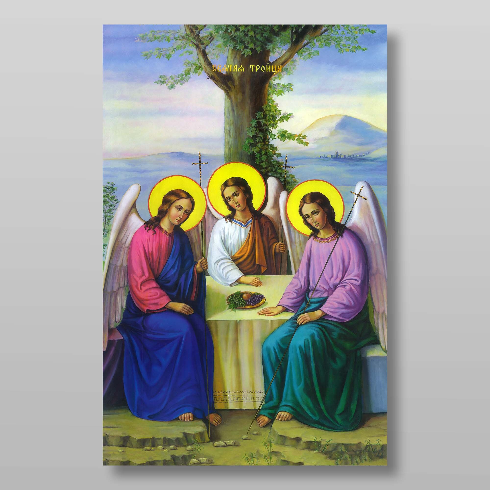 The Holy Trinity Download Digital File for Printing Orthodox Icon. - Etsy