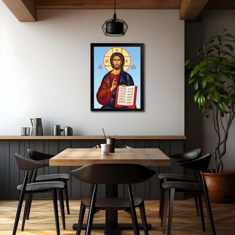 Jesus Christ Download Digital File for Printing Orthodox Icon. - Etsy