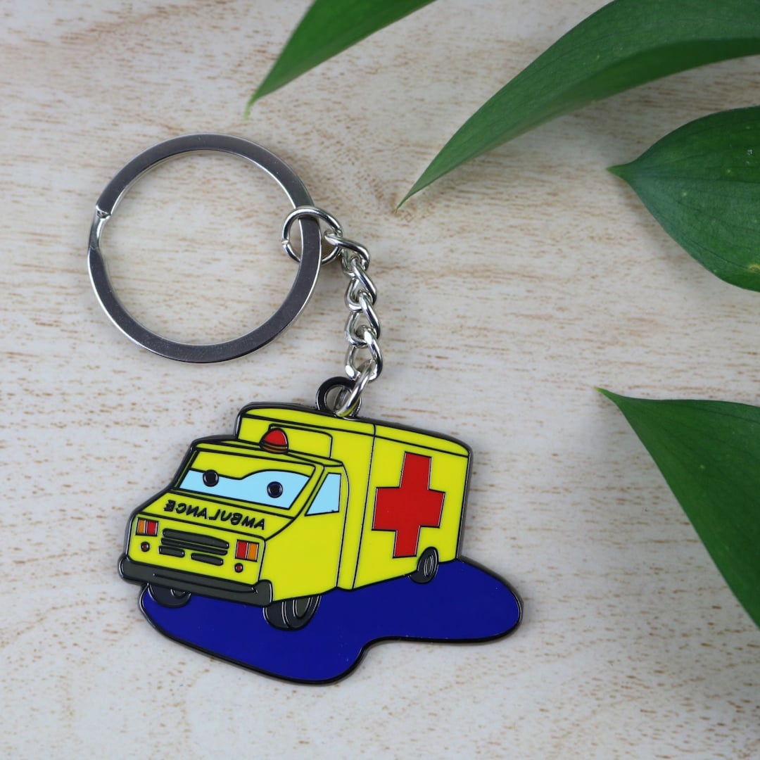 Paramedic Keychain, Metal Ambulance | Healthcare Professional, EMS ...