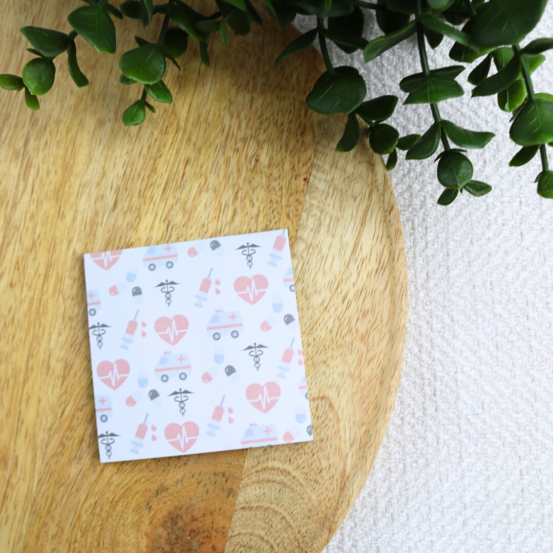 Sticky Notes, Notepad, Medical Post-it, Nurse Gift, Doctor Gift ...