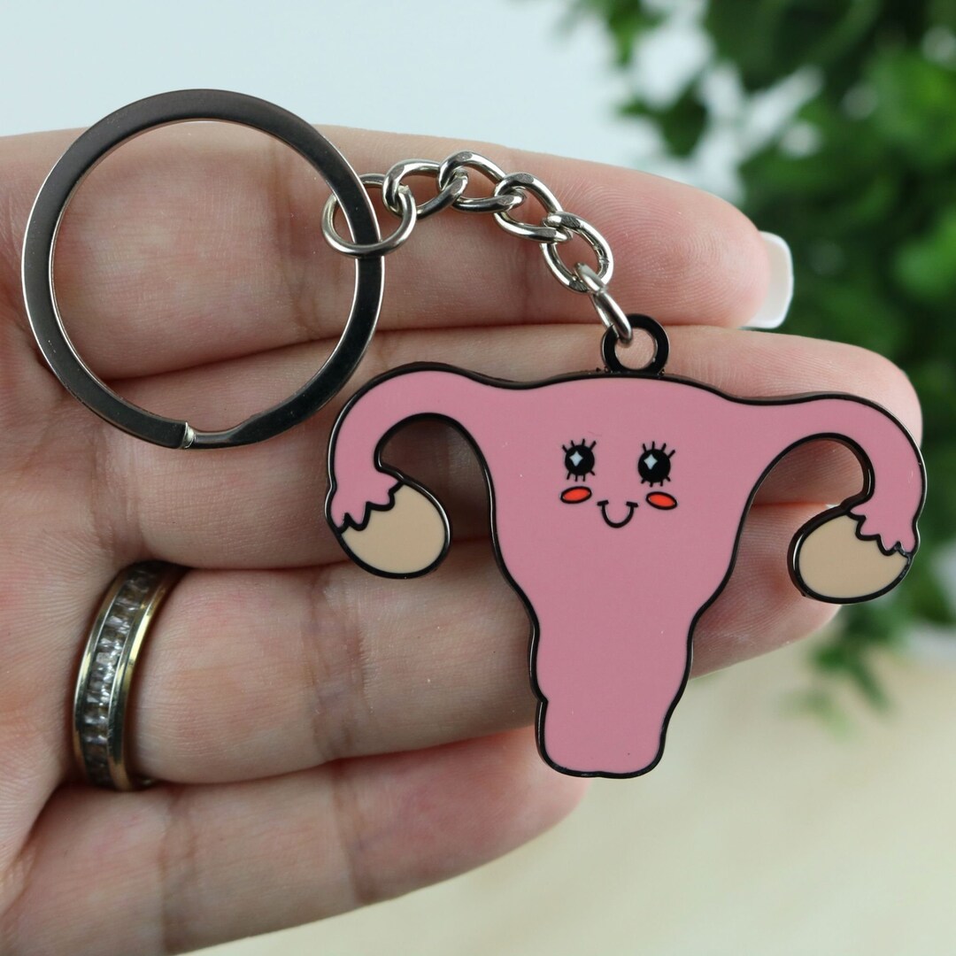 Metal Uterus Keychain | Healthcare Professional, Midwife, Nursing ...