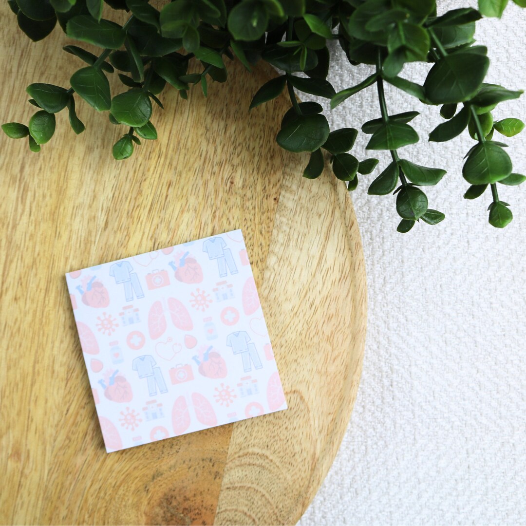 Sticky Notes, Notepad, Medical Post-it, Nurse Gift, Doctor Gift ...