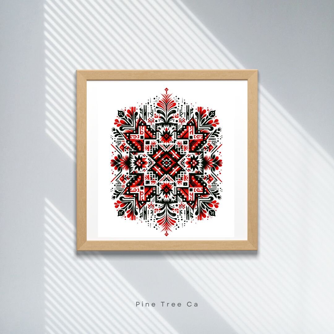 Watercolor Native Pattern Instant Download Commercial Use 1 JPG High ...