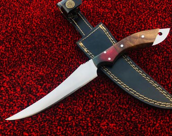 Leather Fillet Knife Sheath - Etsy