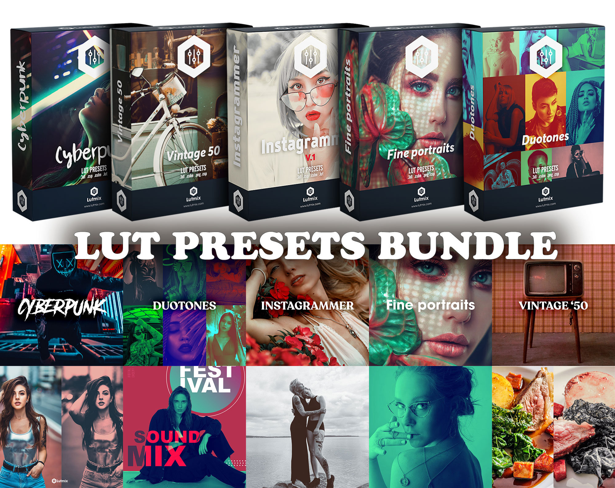 Video LUT Presets for Color Grading Lightroom Luts, Color Effect Preset ...