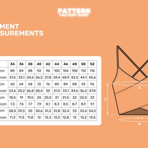 Crossover Top Laurie PDF Sewing Pattern - Sport Top - Sizes 34 -52 - Etsy