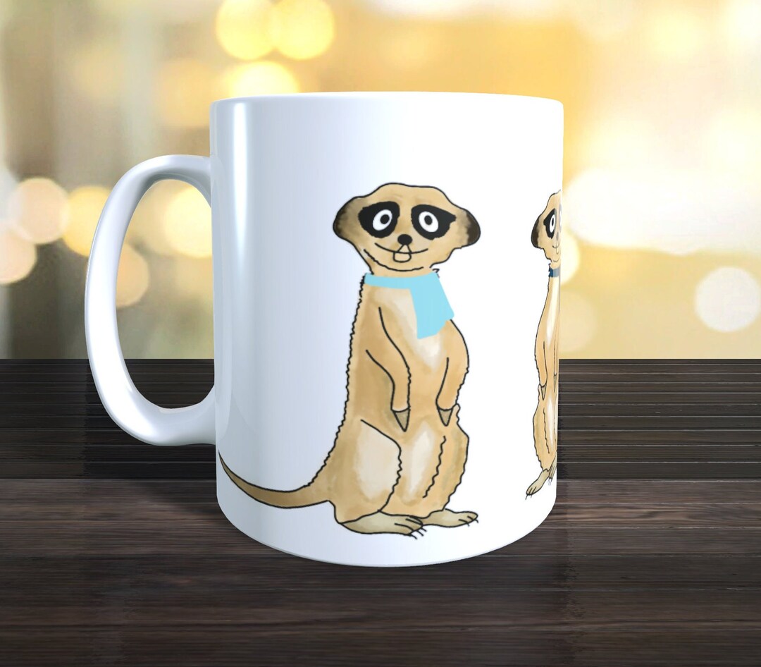 Meerkat Mug Wrap Sublimation Print Sublimation Transfer - Etsy
