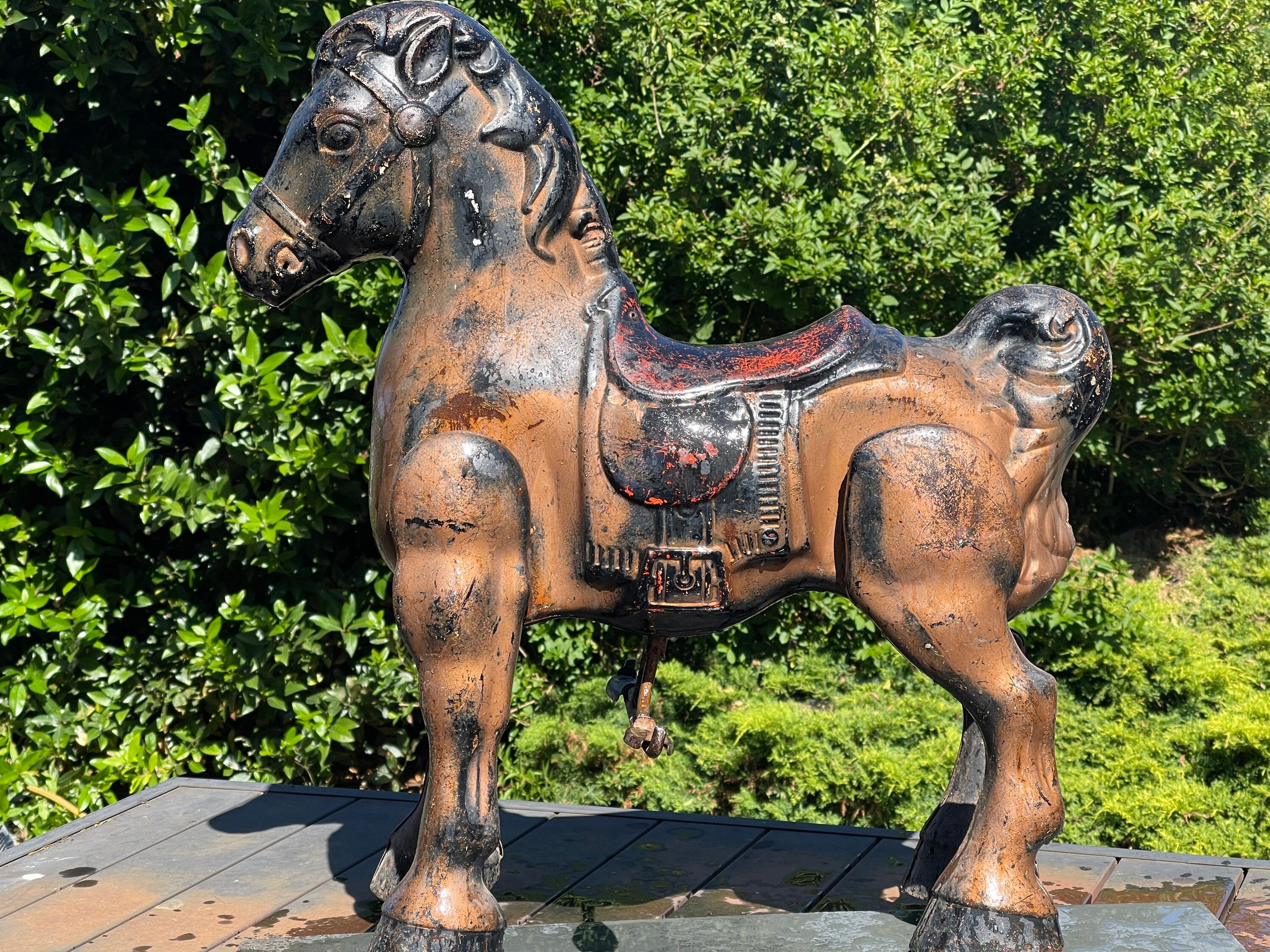 Bronco Walking Horse Made by MOBO. Fun Vintage Display Item or Film ...