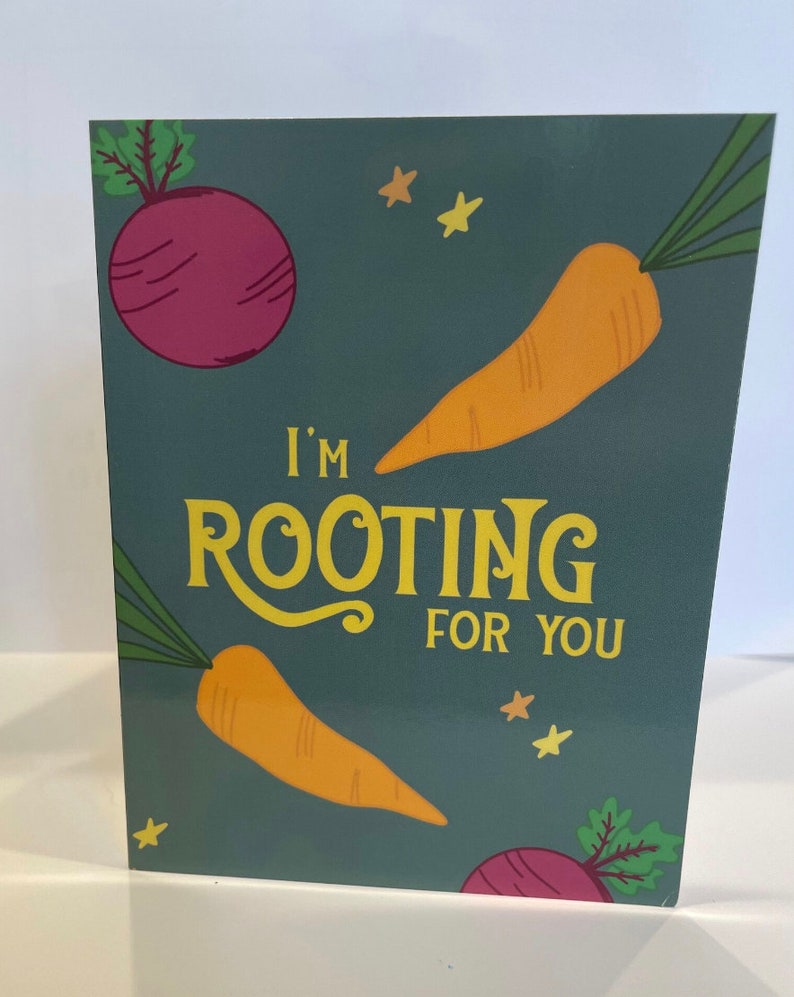 Rooting for You Printable Encouragement Card - Etsy