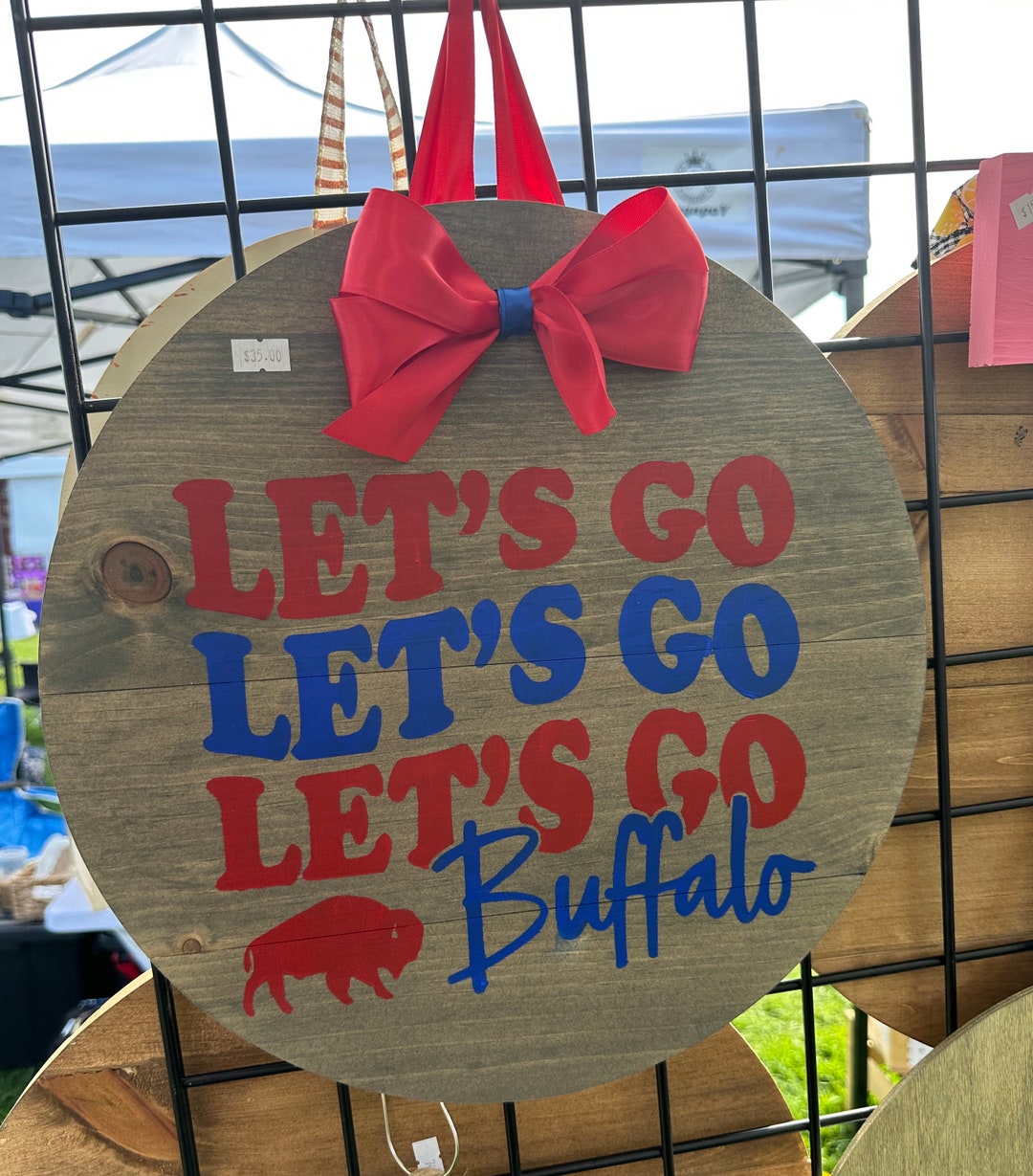 Lets Go Buffalo | Buffalo Bills Sign | Buffalo Decor | Lets Go Buffalo ...