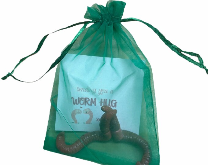 Clay Worm Sculpture, Worms Hugging, Pot Sitters, Plant Lovers Gift ...