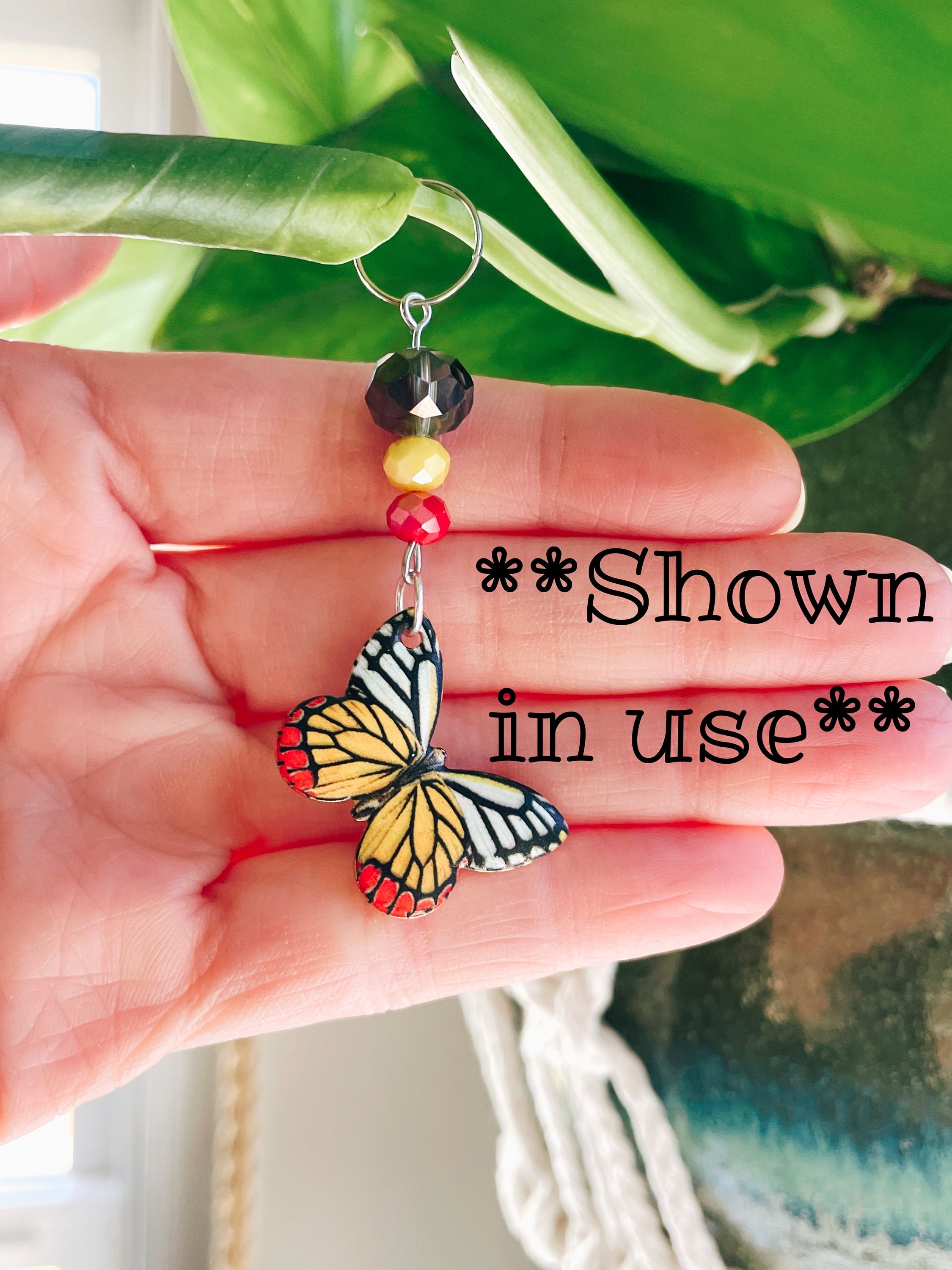 Plant Charms, Mystery Bag of 5 Beaded Plant Suncatchers,house Plant ...