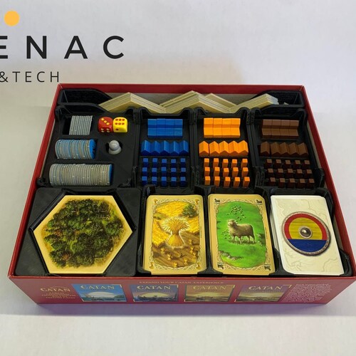 Base Catan Organizer Set Senac LLC Compatible With - Etsy