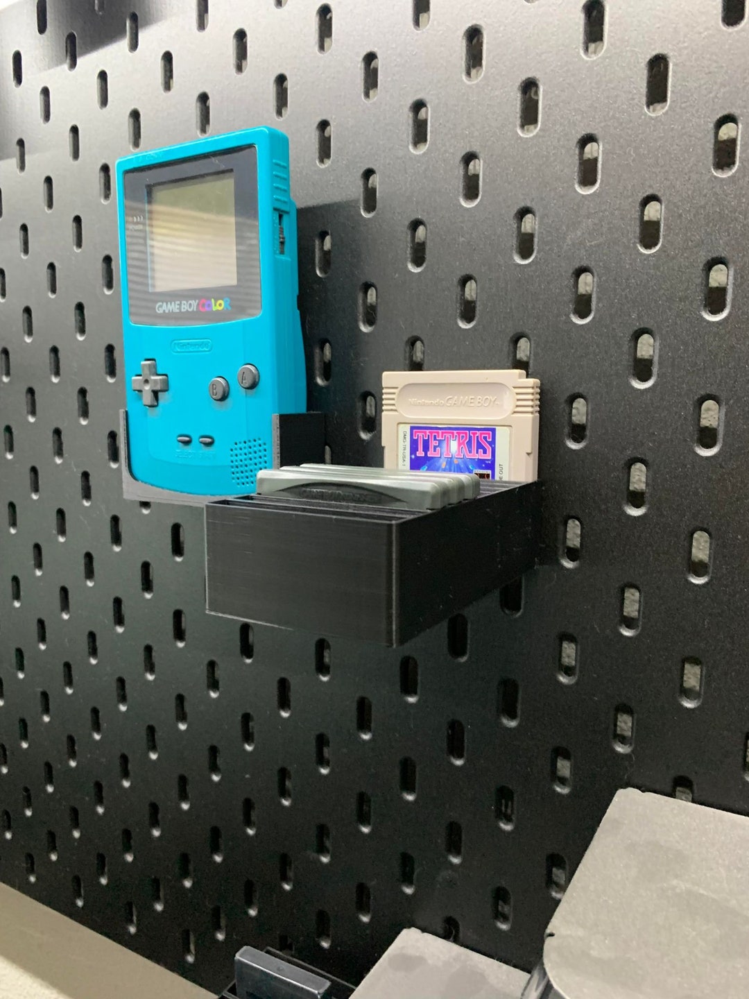 IKEA SKADIS Game Boy Cartridge Holds 10 | Senac LLC | Accessory Mount ...