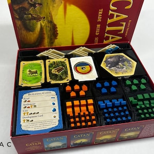 Base Catan Organizer Set V2.0 | Senac LLC | Compatible With Settlers of ...