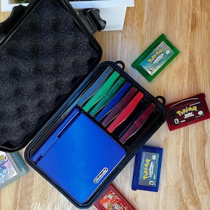 Protective Carrying Case for Gameboy Advance SP | SENACLLC | Holds 12 ...