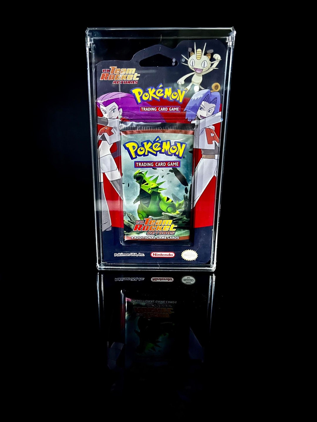 WOTC Pokemon Acrylic Case Blister Pack Display Protection Sealed ...