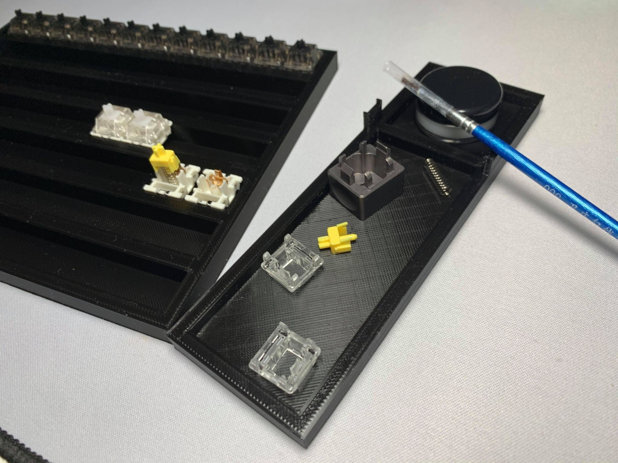 Mechanical Switch Lube Station + Tray | 84 Switches | Cherry Mx & Kailh ...