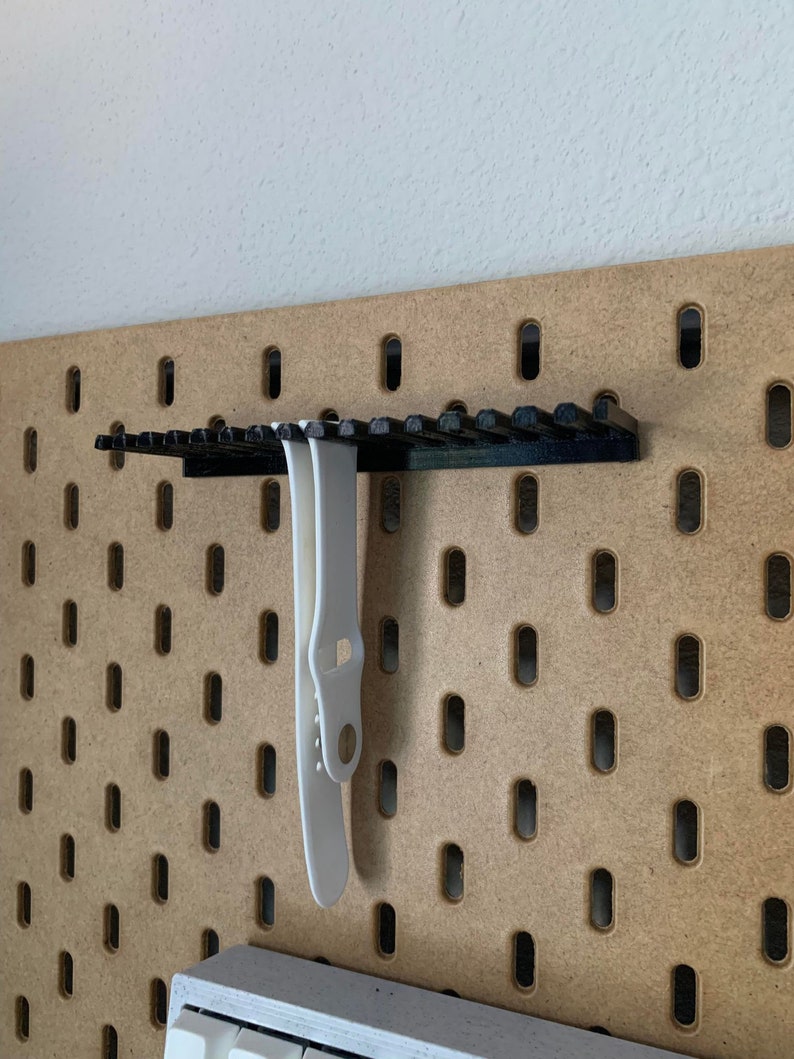 SKADIS Apple Wrist Watch Strap Holder Pegboard 16 Strap Capacity - Etsy
