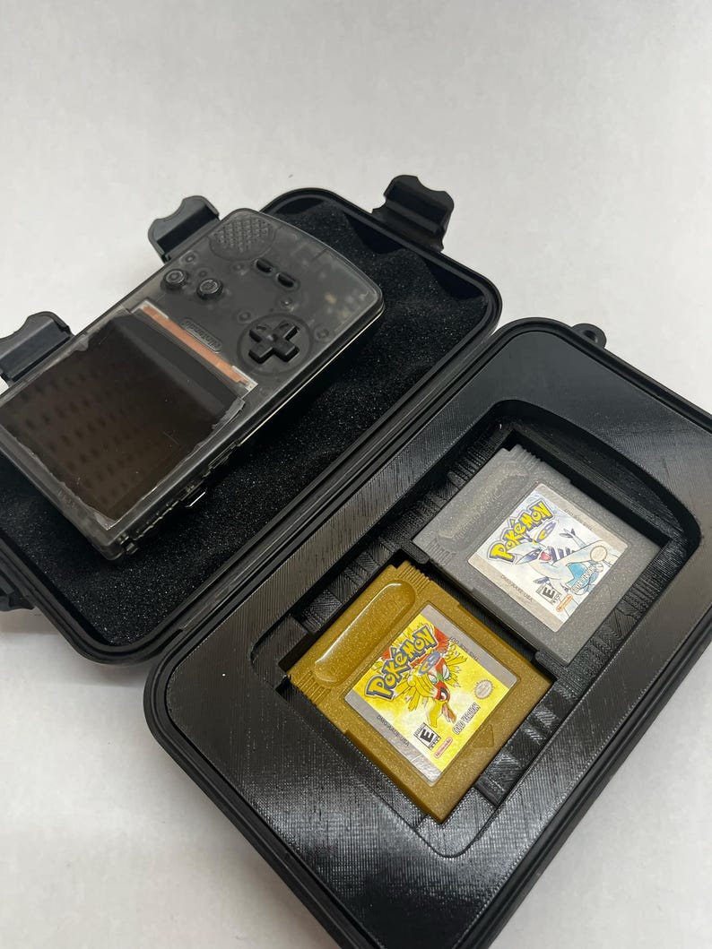 Gameboy Color Carrying Case - Holds 3 Games - Protective Case for ...