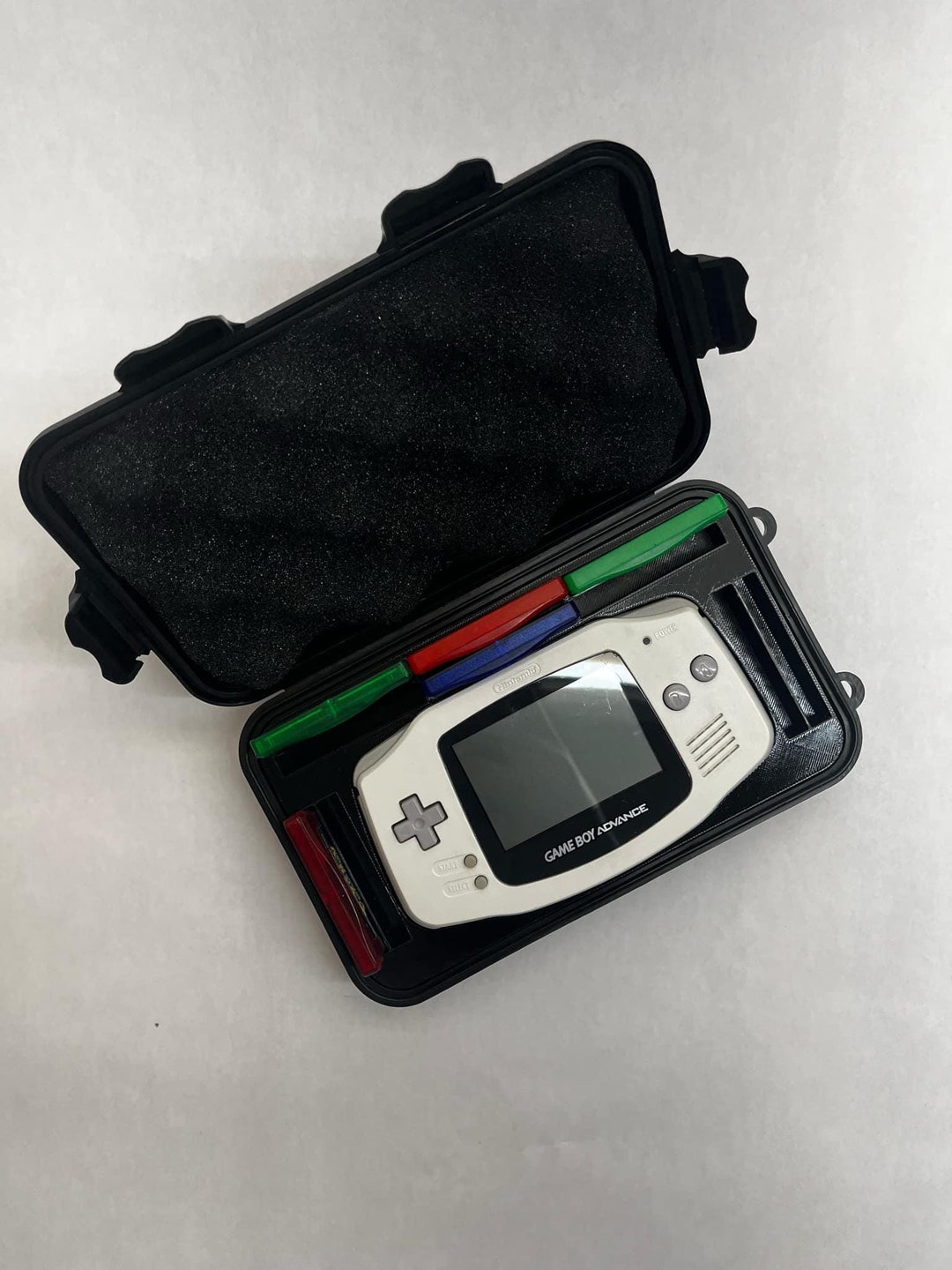 Gameboy Advance Carrying Case - Holds 15 Games - Protective Travel Case ...