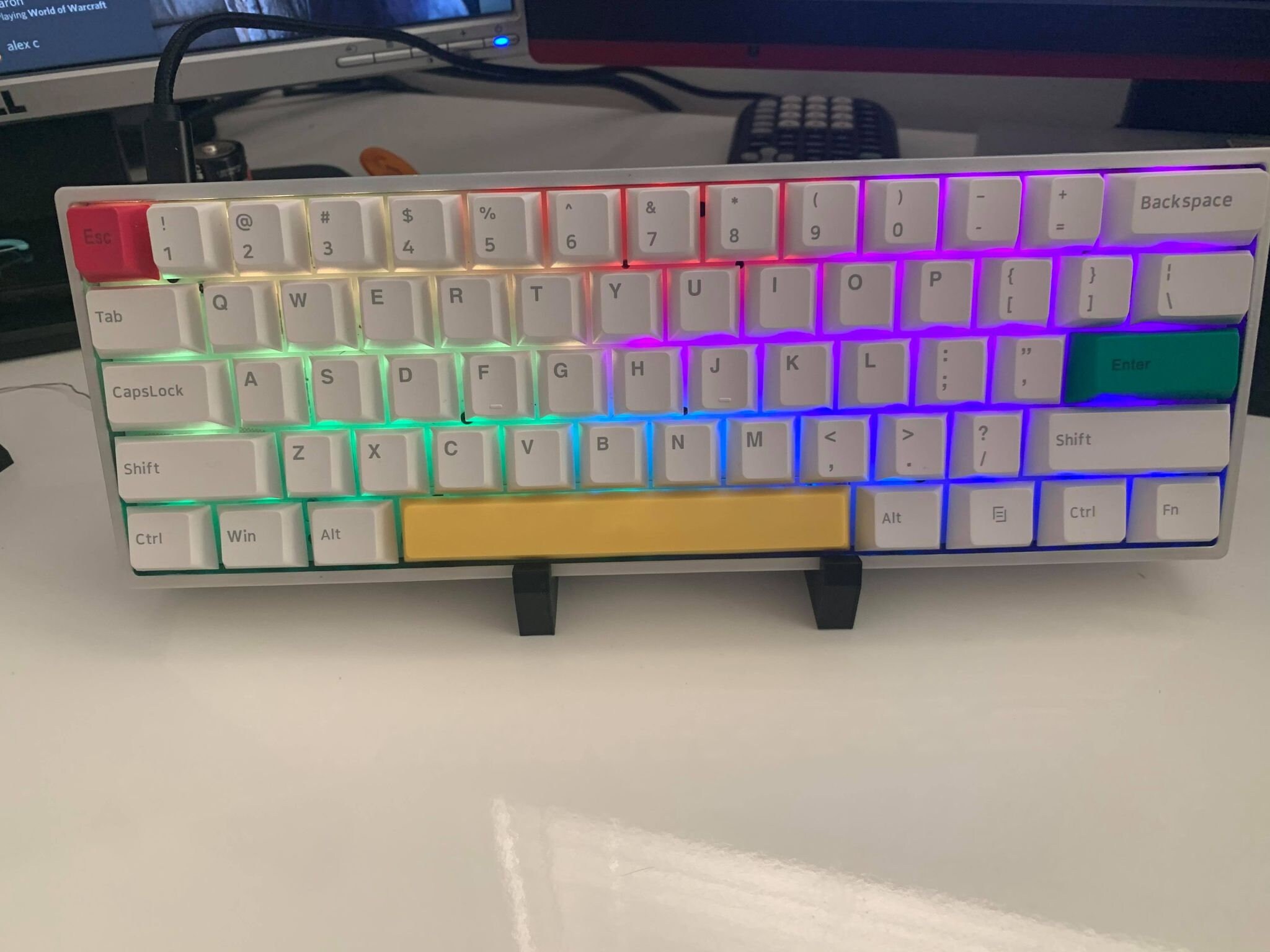 Custom Mechanical Keyboard Stand 3D printed 60% TKL Free | Etsy