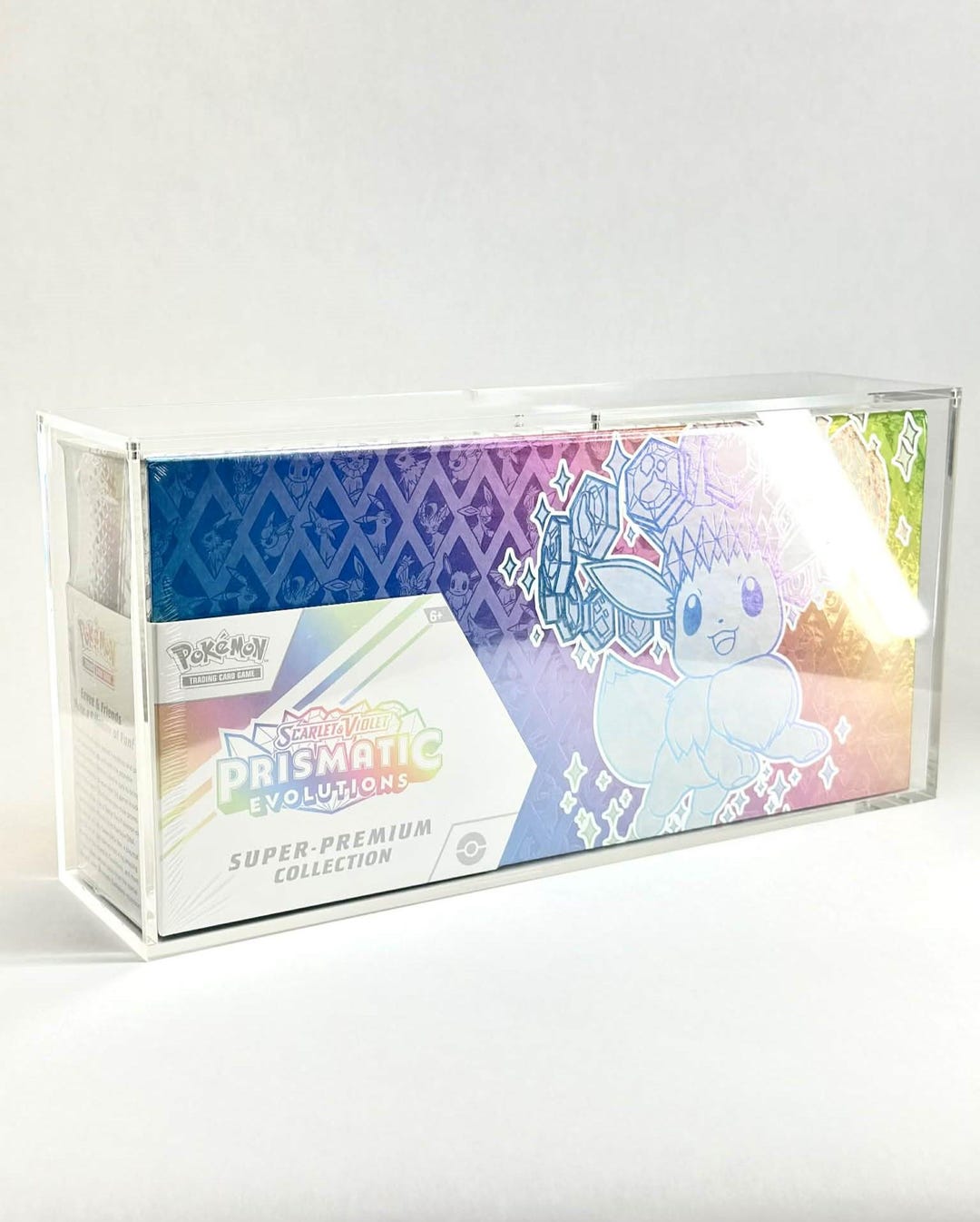 Acrylic Case for Pokémon Prismatic SPC | Magnetic Lid + UV Protection ...