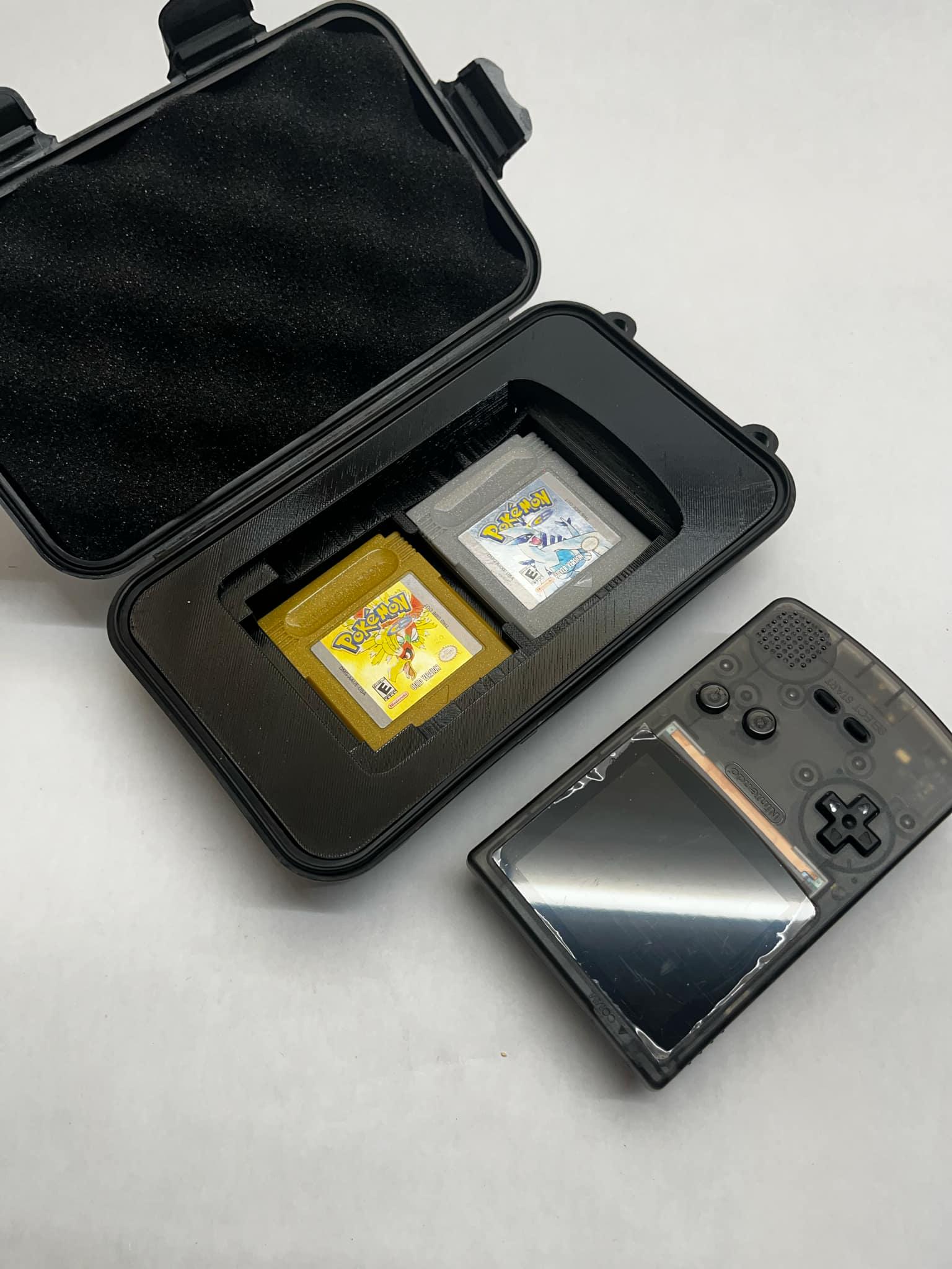 Gameboy Color Carrying Case - Holds 3 Games - Protective Case for ...