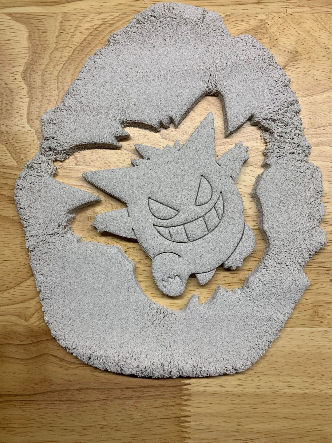 Gengar Pokemon Inspired Cookie Cutter | Senac LLC | Polymer Clay Dough ...