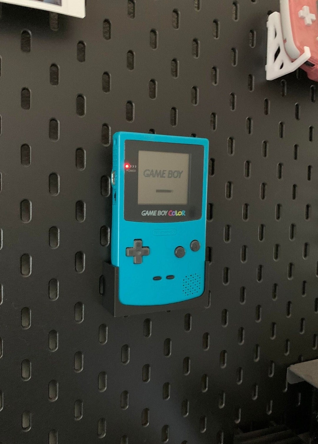 IKEA SKADIS Game Boy Color (GBC) | Senacllc | Accessory Mount Pegboard ...