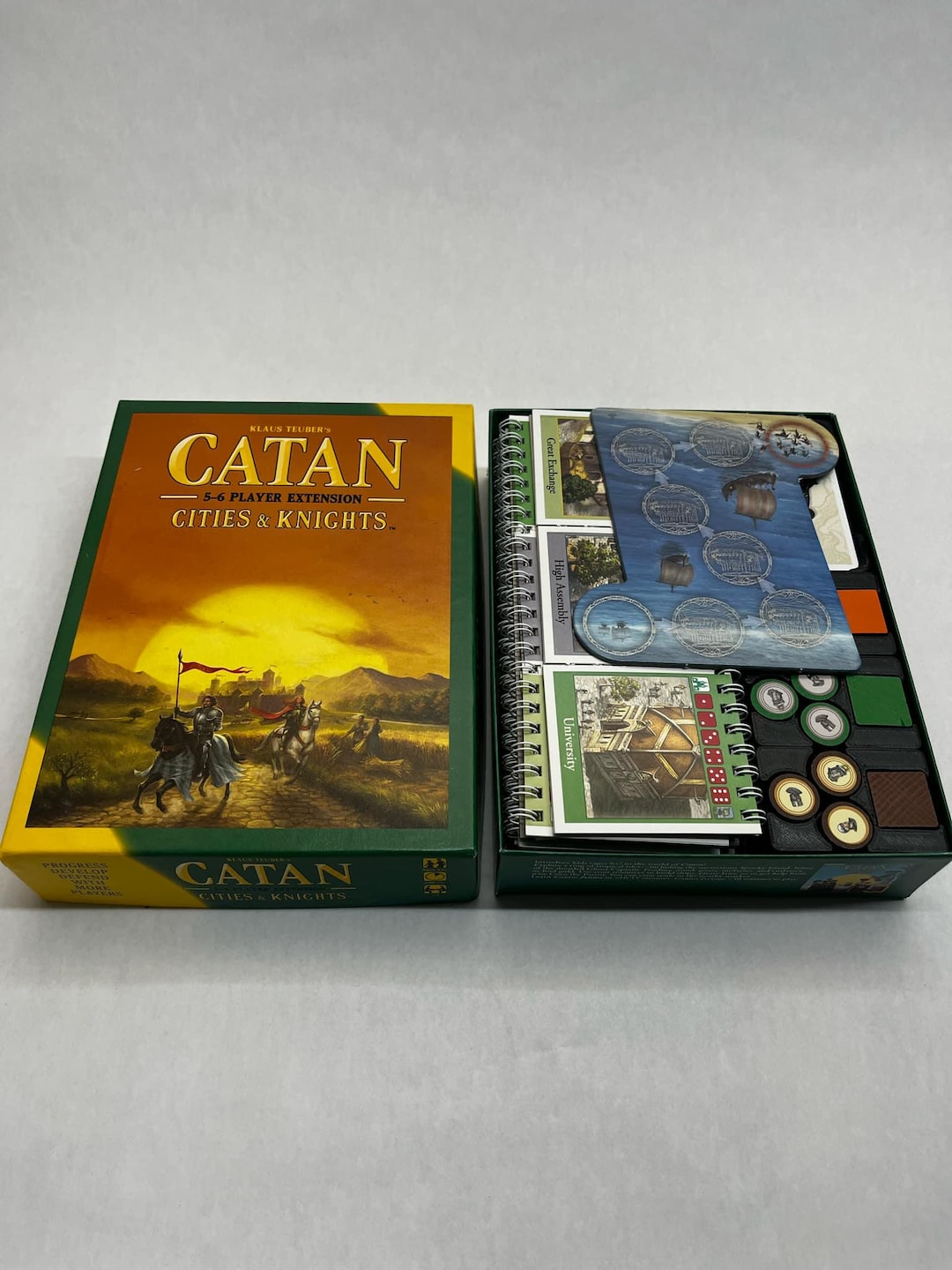 Catan Cities and Knights Game Tray Organizer – Essential Storage ...