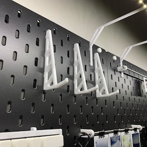1 Pair | IKEA SKADIS PEGBOARD | 25mm 3 Prong | Accessory Mechanical ...