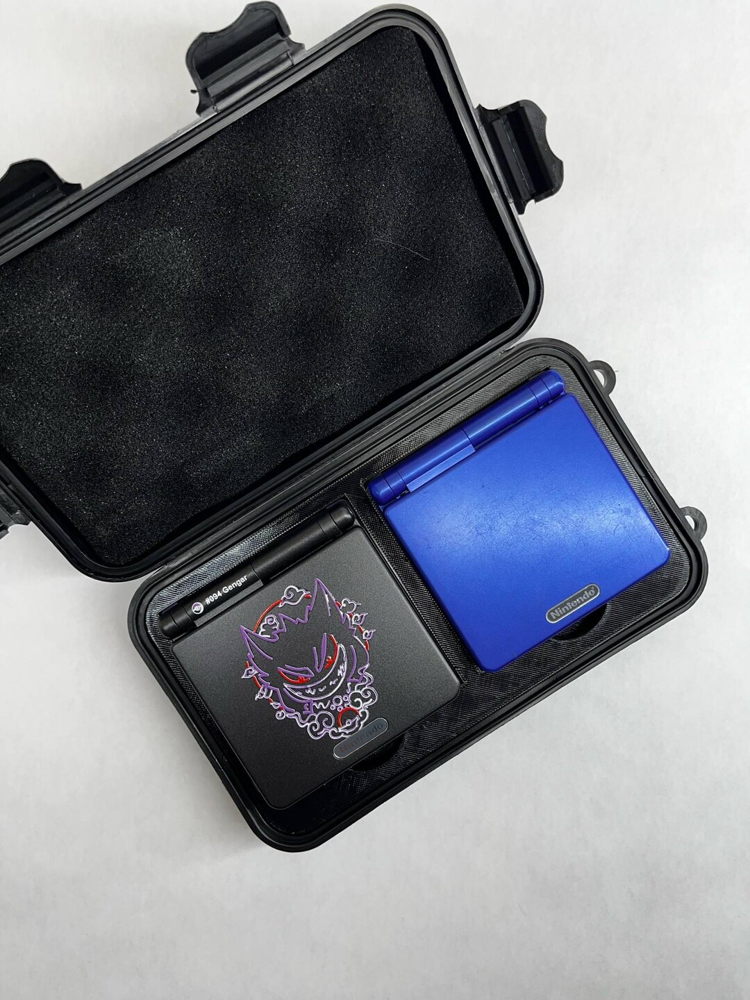 Dual Gameboy Advance SP Case | Holds 2 Consoles + 4 Games + Charger ...