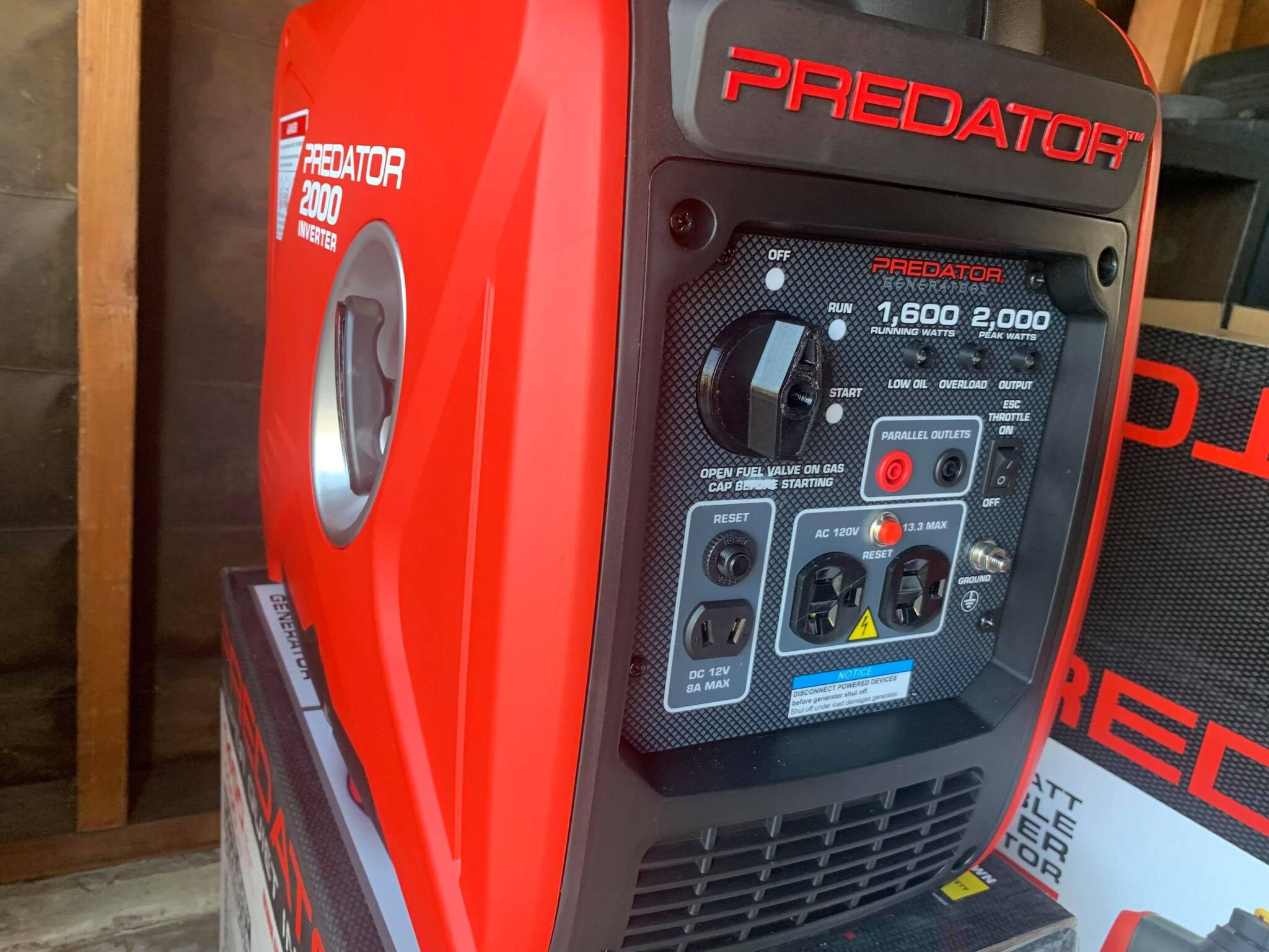 PREDATOR 2000 Watt Super Quiet Inverter Generator Ersatzknopf Etsy