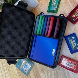 Protective Carrying Case for Gameboy Advance SP | SENACLLC | Holds 12 ...
