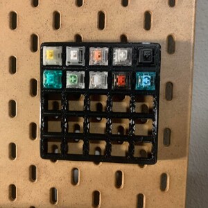 SKADIS 5x5 Switch Tester Pegboard Ikea Mount Artisan Display - Etsy