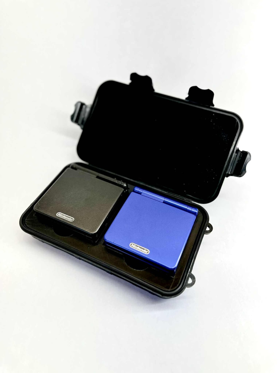 Dual Gameboy Advance SP Carrying Case – Holds 2 Consoles + 6 Games ...