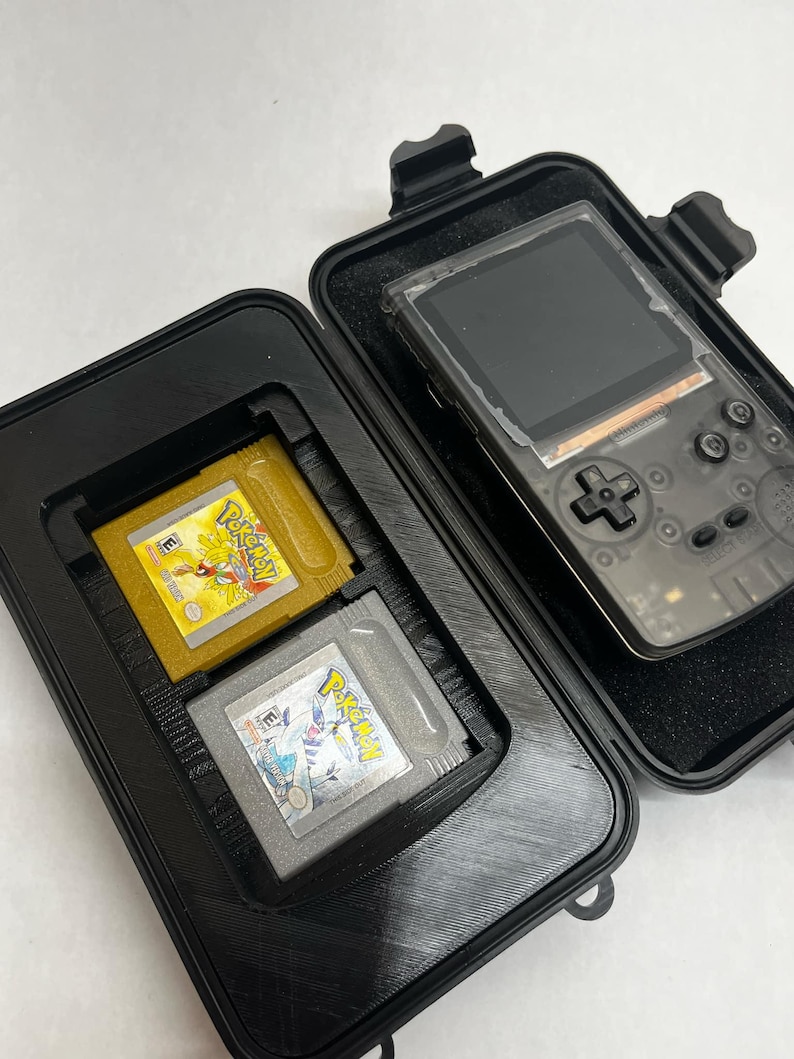 Gameboy Color Carrying Case - Holds 3 Games - Protective Case for ...