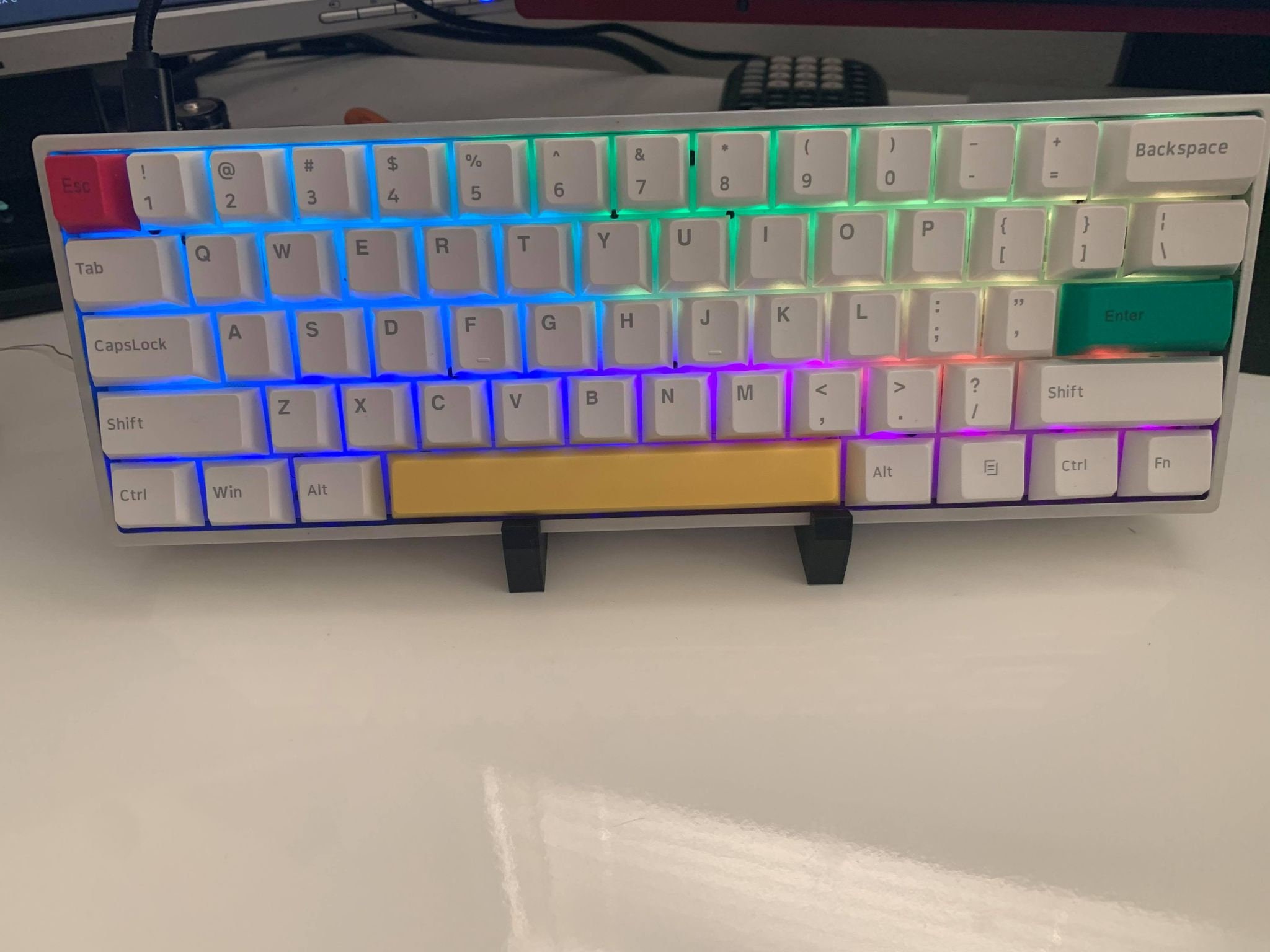 Custom Mechanical Keyboard Stand 3D printed 60% TKL Free | Etsy