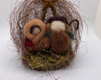 Primitive Nativity Set - Etsy