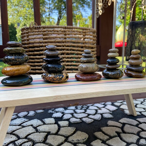 Stone Cairn - Etsy