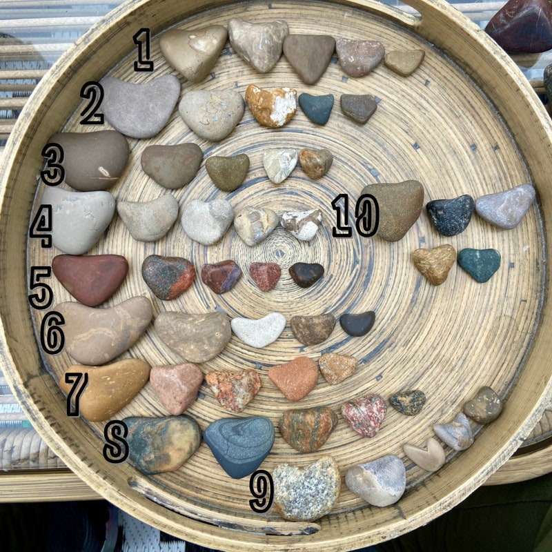 Heart Shaped Rocks - Etsy