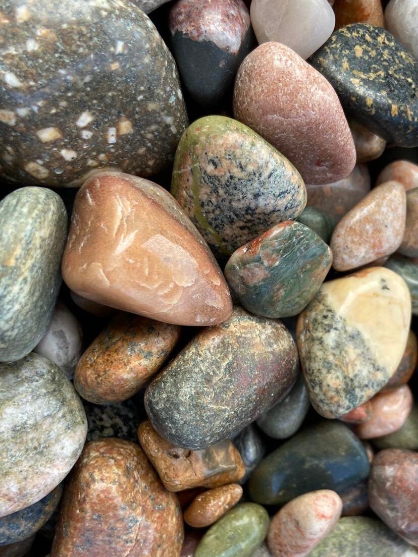 1.5lb Michigan Polished Rocks/ Michigan Tumbled Rocks & Minerals/ Rock ...