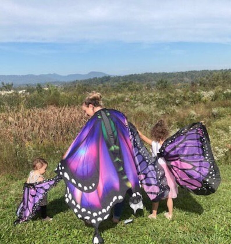 Swallowtail Shaded Large Wing Halloween Fun Wings | Etsy