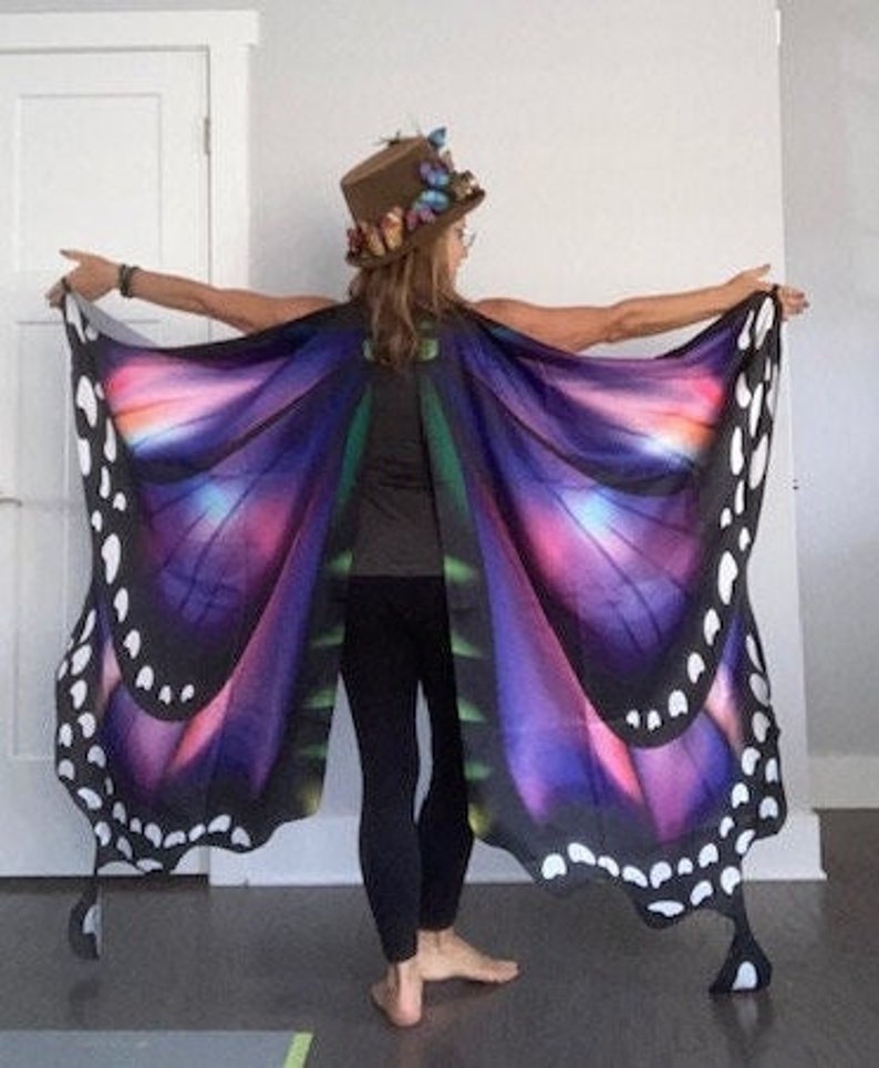 Swallowtail Shaded Large Wing Halloween Fun Wings | Etsy