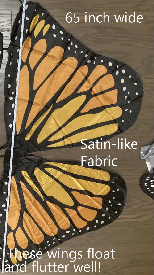 Monarch Butterfly Wings Costume: Whole Family of Sizes, Kid Gift Adult ...