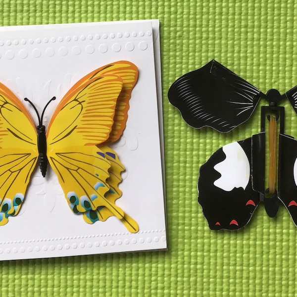 Flying Butterflies Birthday Card - Etsy
