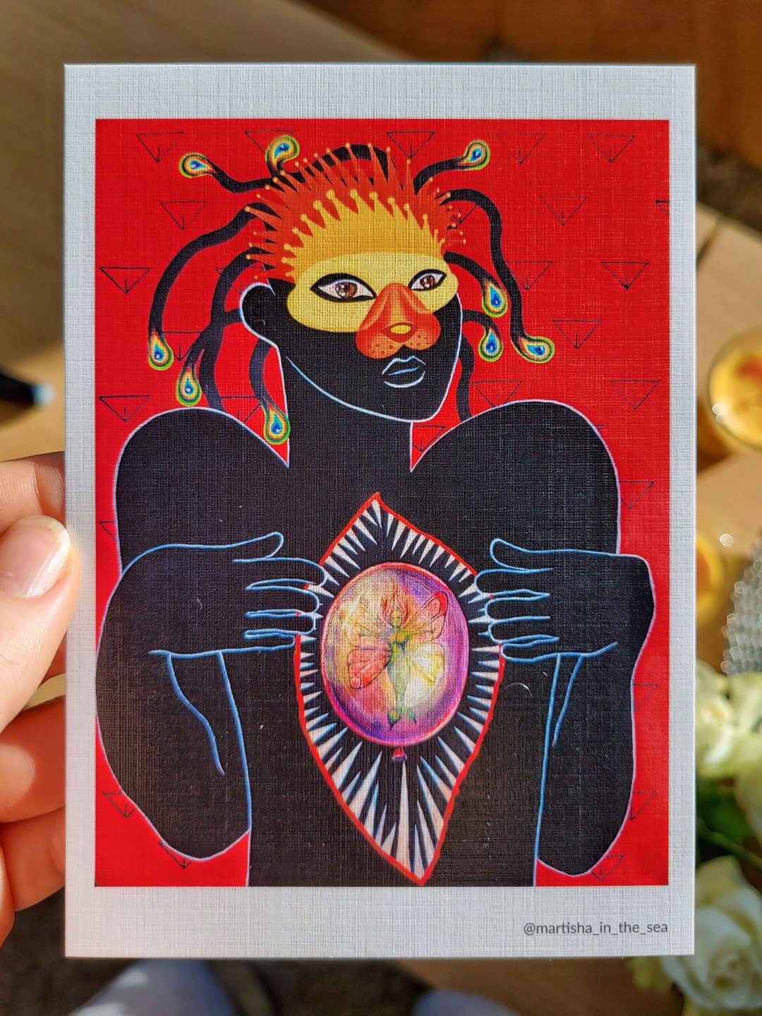 Masculine Art Mythical Creature Alpha Male Figure Poster - Lion You in ...